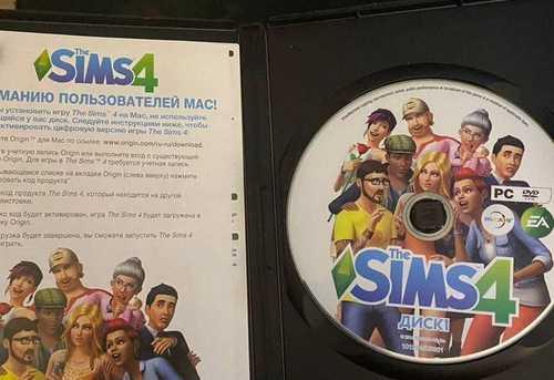 CD диск Sims 4 для пк