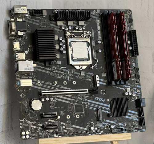 LGA 1200 / MSI B460 / i3 10100F / 16GB DDR4