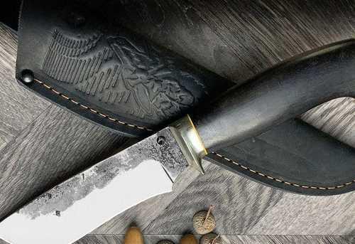 Нож "Слон", сталь Х12мф, след ковки, рукоять граб