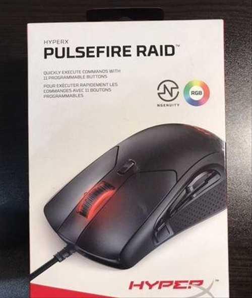 Игровая мышь hyperx pulsefire raid RGB