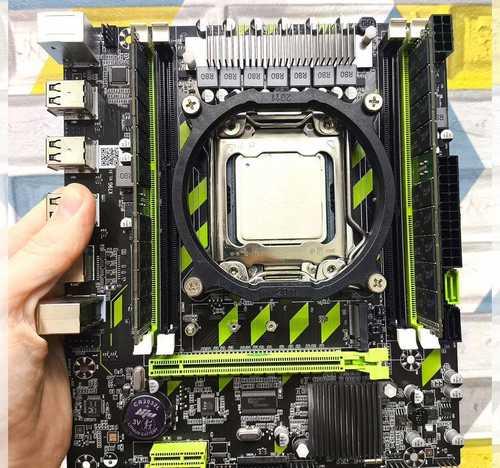 Комплект 2011 X79 xeon E5 2689   32 GB