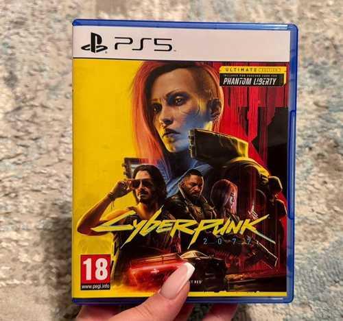 Диск Cyberpunk 2077 Ultimate Edition (с кодом) PS5