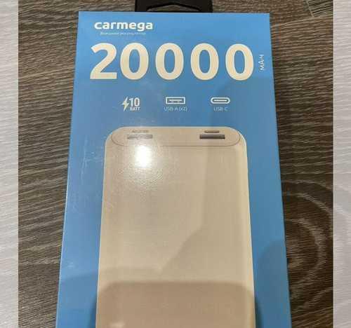 Внешний аккумулятор Carmega 20000mAh