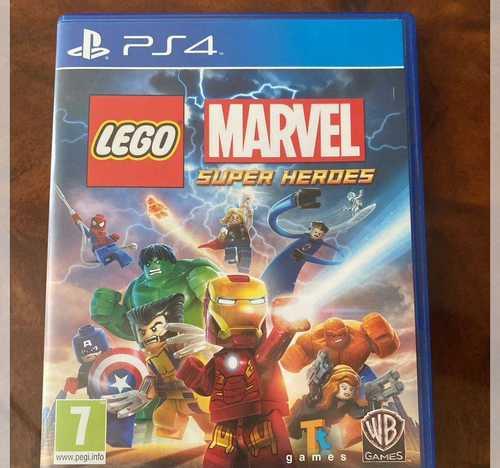 Игры на приставку PS4 Lego marvel (super heroes)