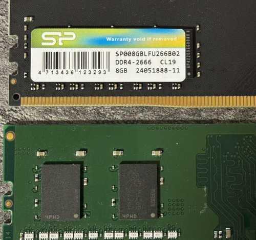 Оперативная память Silicon Power ddr4, 2666, 16 гб