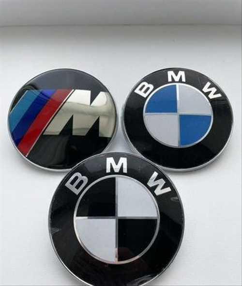 Эмблема значок шильдик на капот/багажник BMW бмв