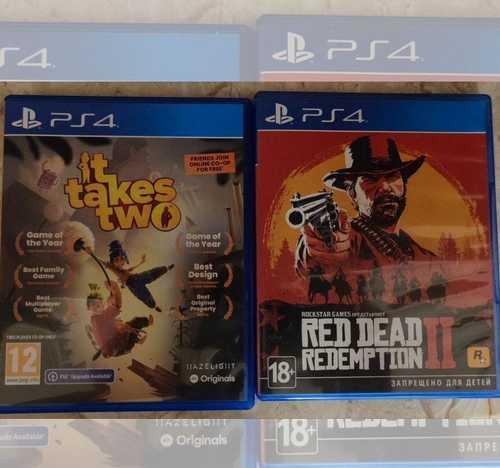 Red dead redemption 2 и it takes two ps4