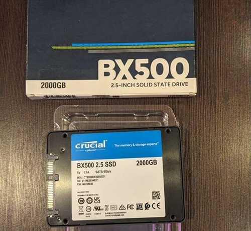 Ssd Crucial bx500 2Gb