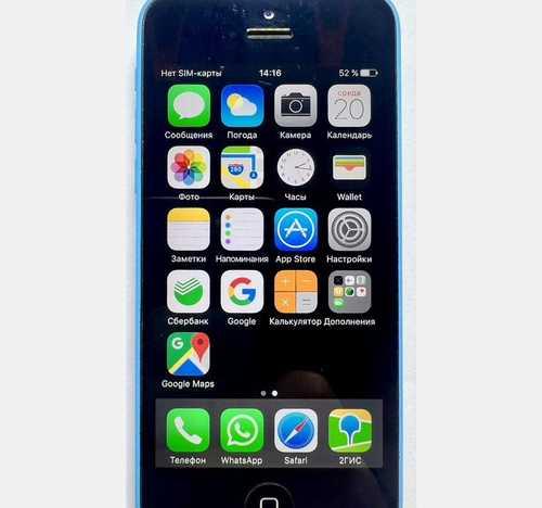 iPhone 5C, 8 ГБ