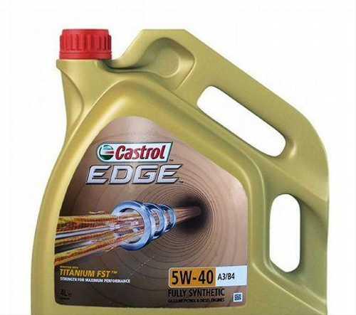 Масло Моторное Castrol edge Titanium A3/B4 5W40 4