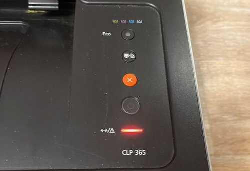 Цветной принтер samsung CLP-365