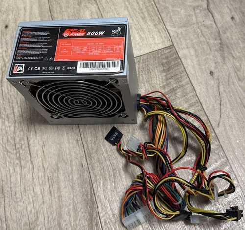 Блок питания real power 500w