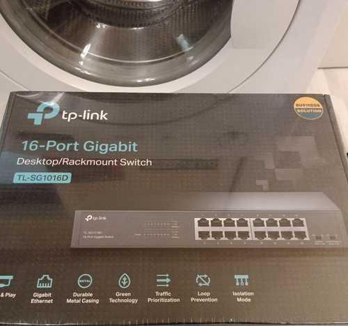 Коммутатор TP-link TL-SG1016D 16 порт