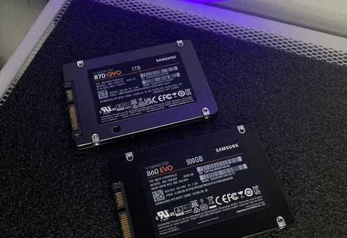 SSD Samsung 1 TB, 500 gb