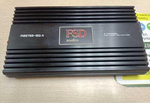 Автомобильный усилитель FSD Audio Master-150.4