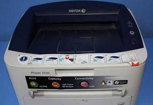 Принтер лазерный Xerox Phaser 3140, ч/б, А4