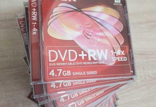 Диски DVD болванки TDK DVD + RW 4,7 GB 1-4x