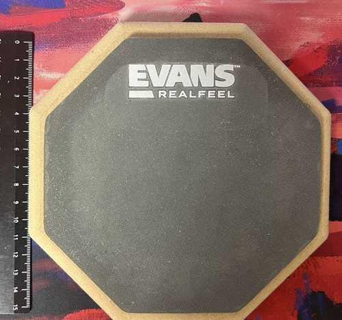 Барабанный пэд Evans RealFeel