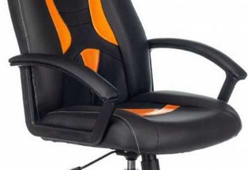 Новое Игровое кресло Zombie 8 черно-оранжевое