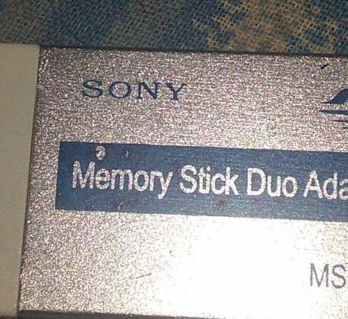 Адаптер-переходник Memory Stick Duo sony msac-M2