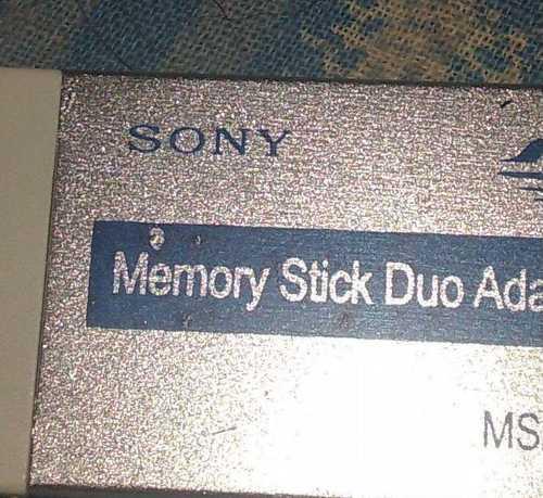 Адаптер-переходник Memory Stick Duo sony msac-M2