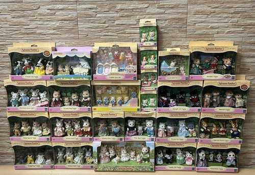 Семейки Sylvanian Families (Новые, оригинал)