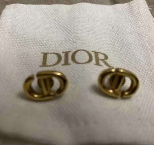 Серьги Dior оригинал