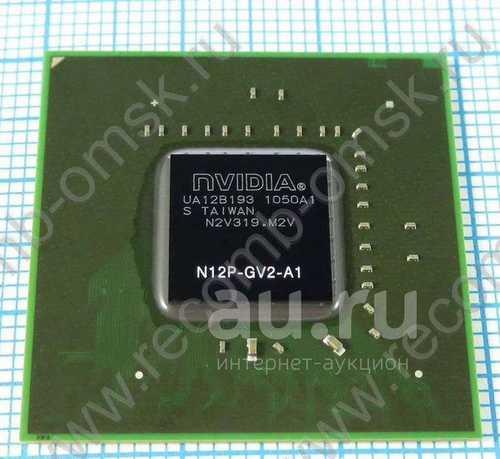 Видеочип BGA Nvidia GeForce N12P-GV2-A1 GT520M