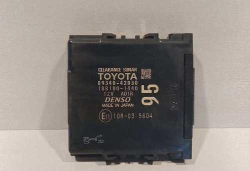 Блок управления парктроником Toyota Rav4 XA40