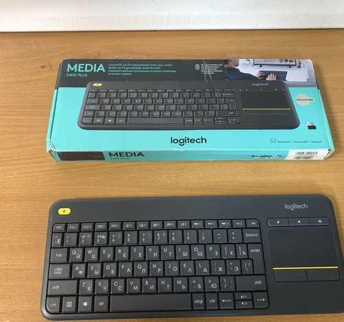 Клавиатура беспроводная Logitech K400 Plus