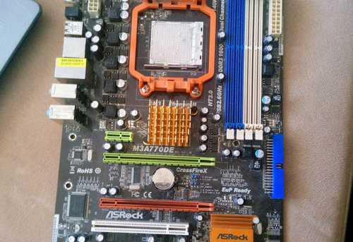 Материнская плата asrock am3 m3a770de