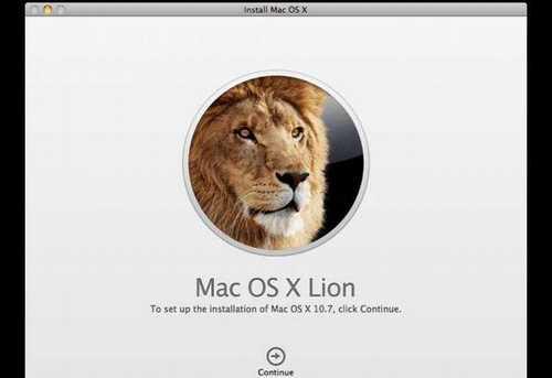 Диск Mac OS Lion