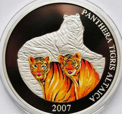 5000 тугриков Амурский Тигр Panthera Tigris Altaic