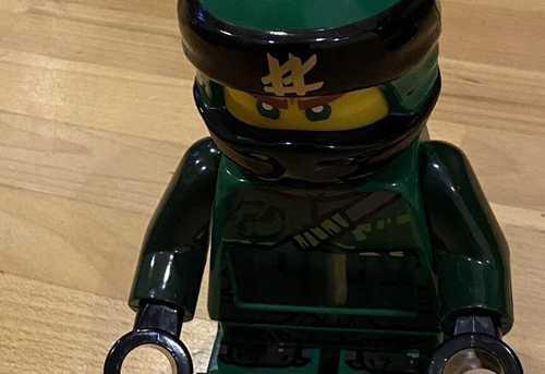 Lego ninjago часы будильник ночник