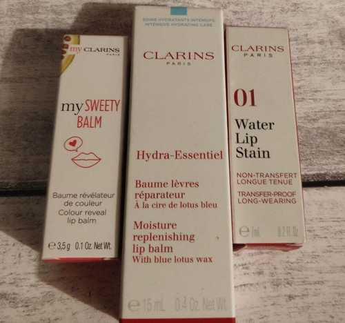 Clarins бальзам и пигмент для губ