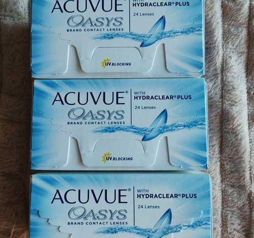 Линзы контактные acuvue oasys двухнедельные-2.25