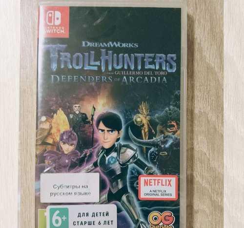 TrollHunters Nintendo switch (новый картридж)