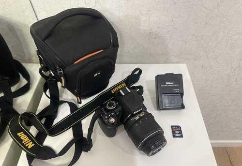 Зеркальный фотоаппарат Nicon D3100