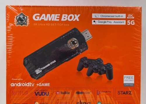 Игровая приставка Game Box 8k Ultra HD SET-TOP box