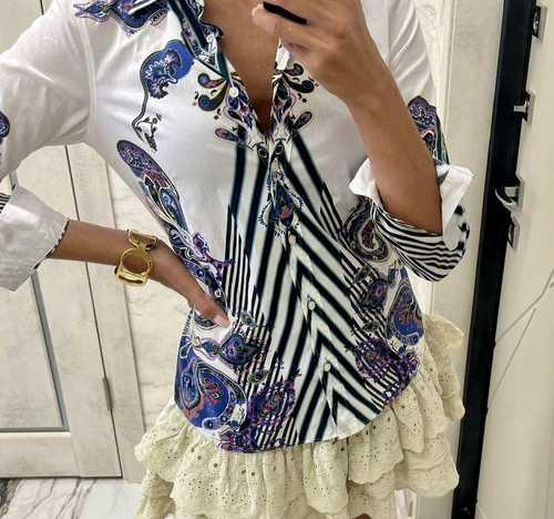 Рубашка etro оригинал xs-s