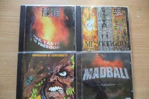 CD фирменные: Pro-Pain, Meshuggah, Madball, C.O.C
