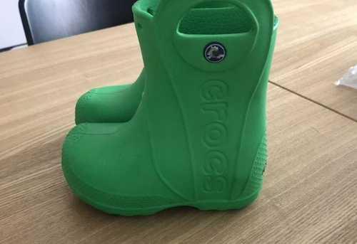 Резиновые сапоги crocs c6