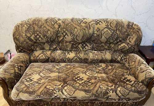 Комплект: Диван-кровать, 1,5 диван, кресло