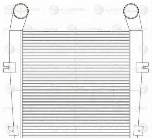 Интеркулер маз 5440B9 ямз-651 E-4