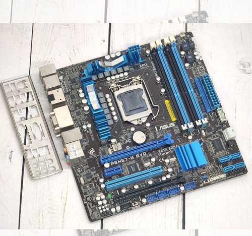 Материнская плата 1155 asus P8H67-M EVO