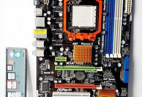 Матплата Socket AM3 ASRock M3A770DE, ATX