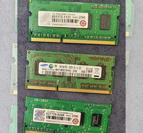 Оперативная память ddr3 1 gb