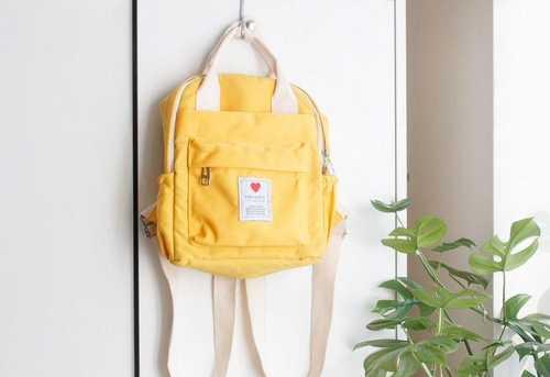 Рюкзак для девочки желтый