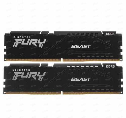 Оперативная память Kingston fury Beast Black 32 гб