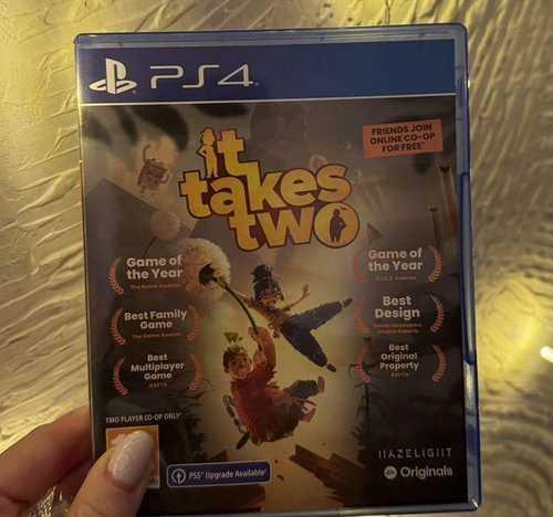 It takes two ps4 диск